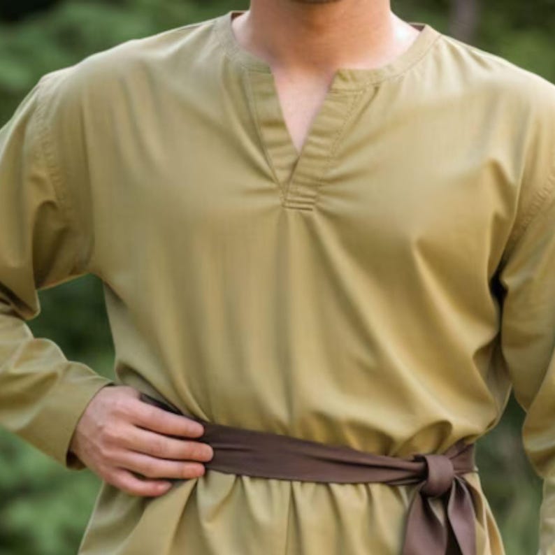 Roman Worker Toga Medieval Tunic | Norse-inspired Men's Costume ...