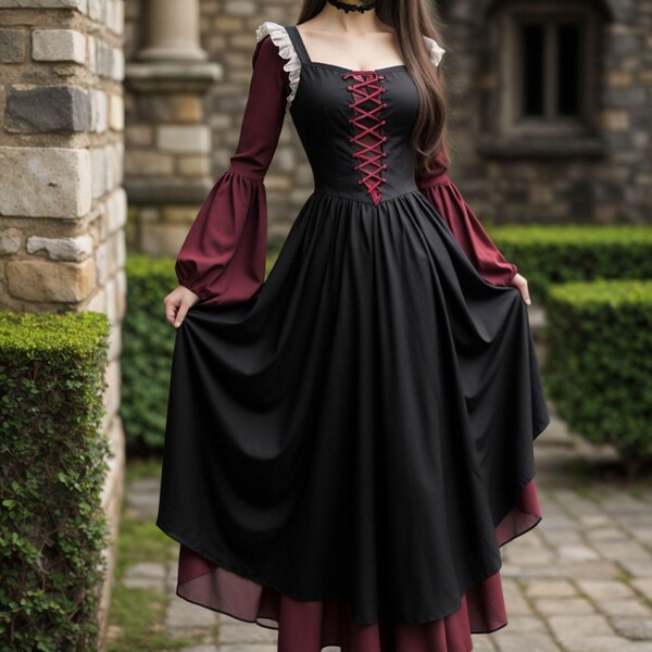 Medieval Witch Costume - Etsy