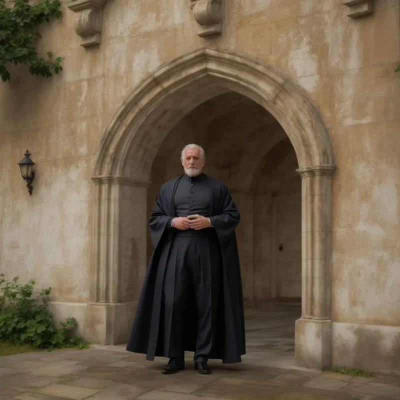 Medieval Priest Costume - Etsy