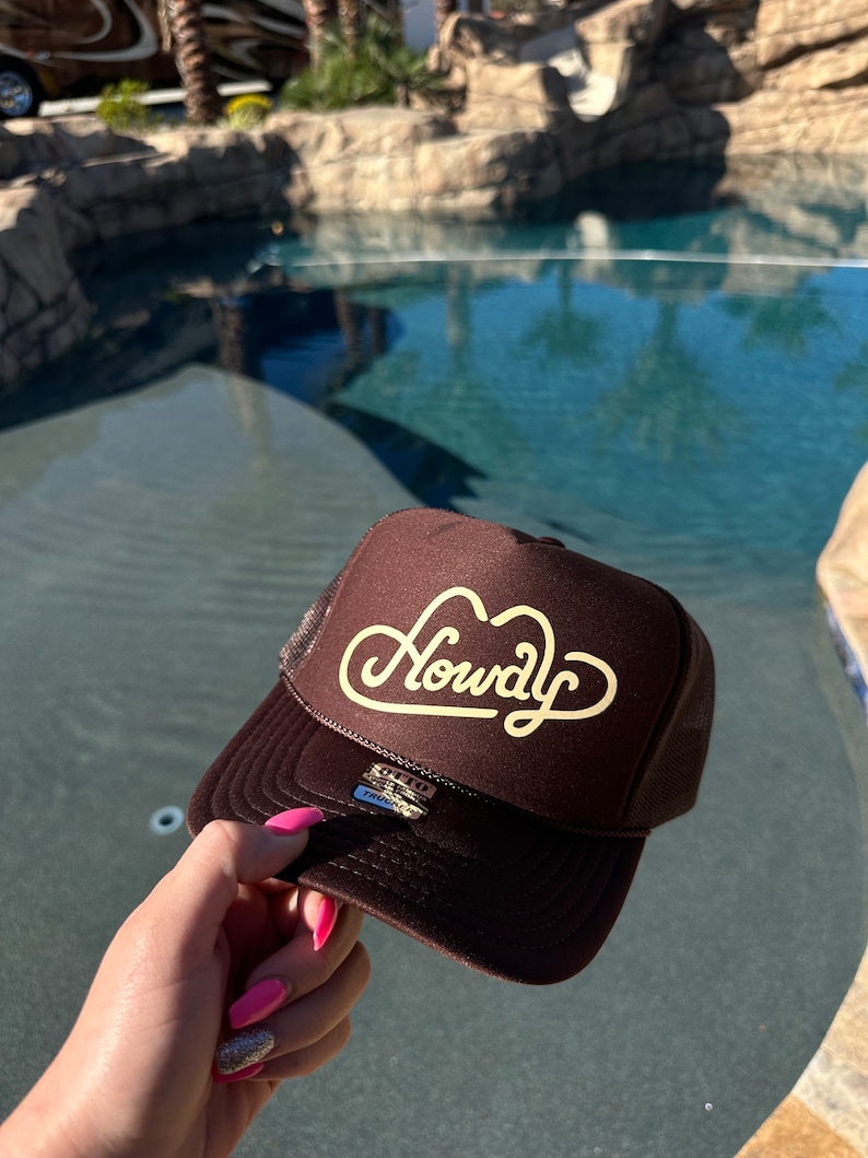 Howdy Trucker Hat - Etsy