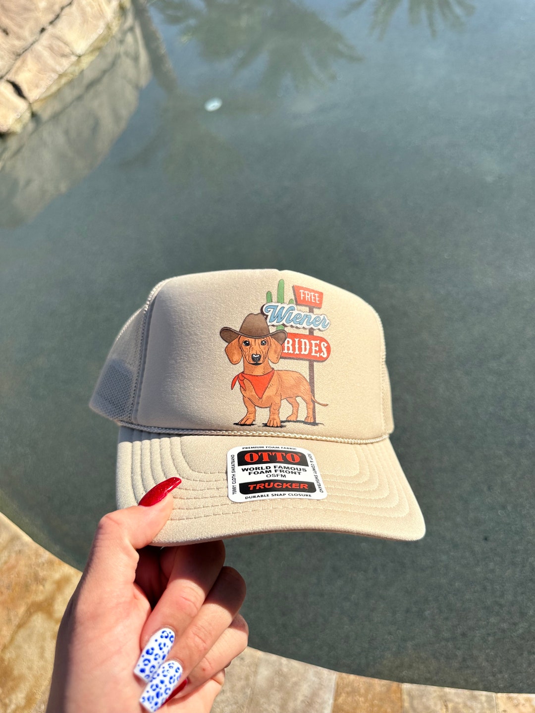 Free Weiner Rides Trucker Hat - Etsy