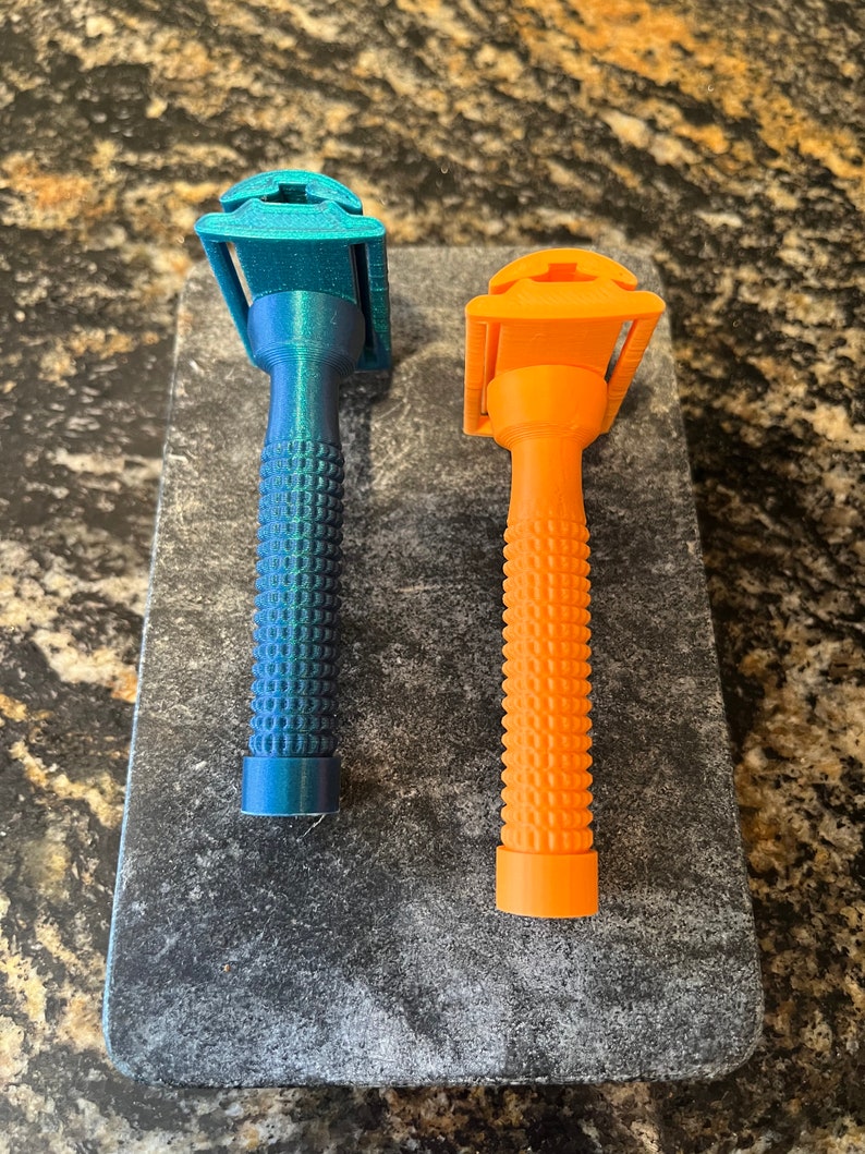 Double-edge Safety Razor Ultralight 3D Printed - Short Handle - Classic ...