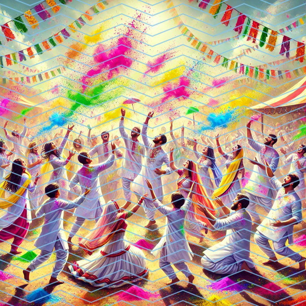 Holi Festival Graphics: Vibrant India Clipart Bundle (digital Download ...