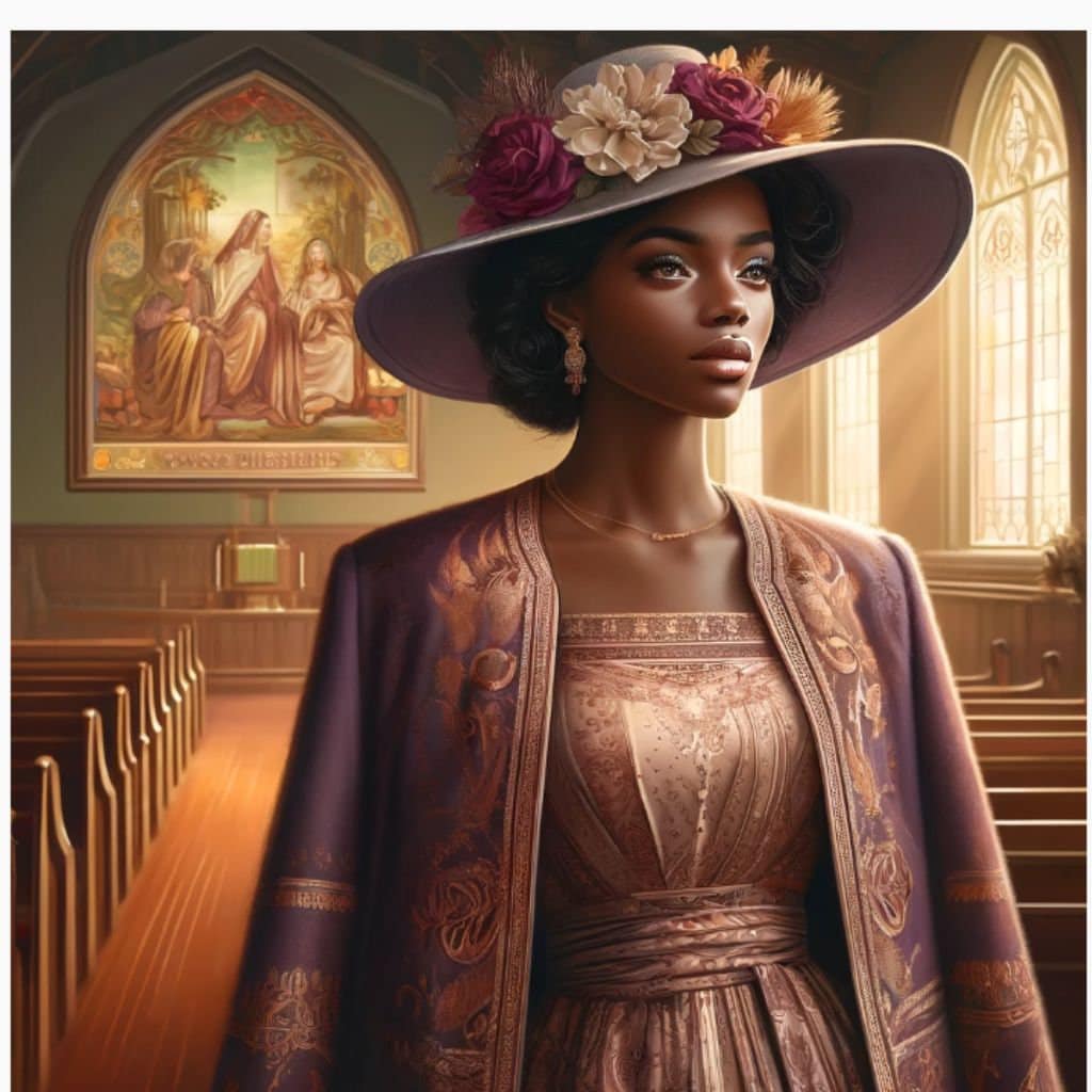 Church Ladies Clipart, Clipart Bundle, Digital Download, African American - Etsy