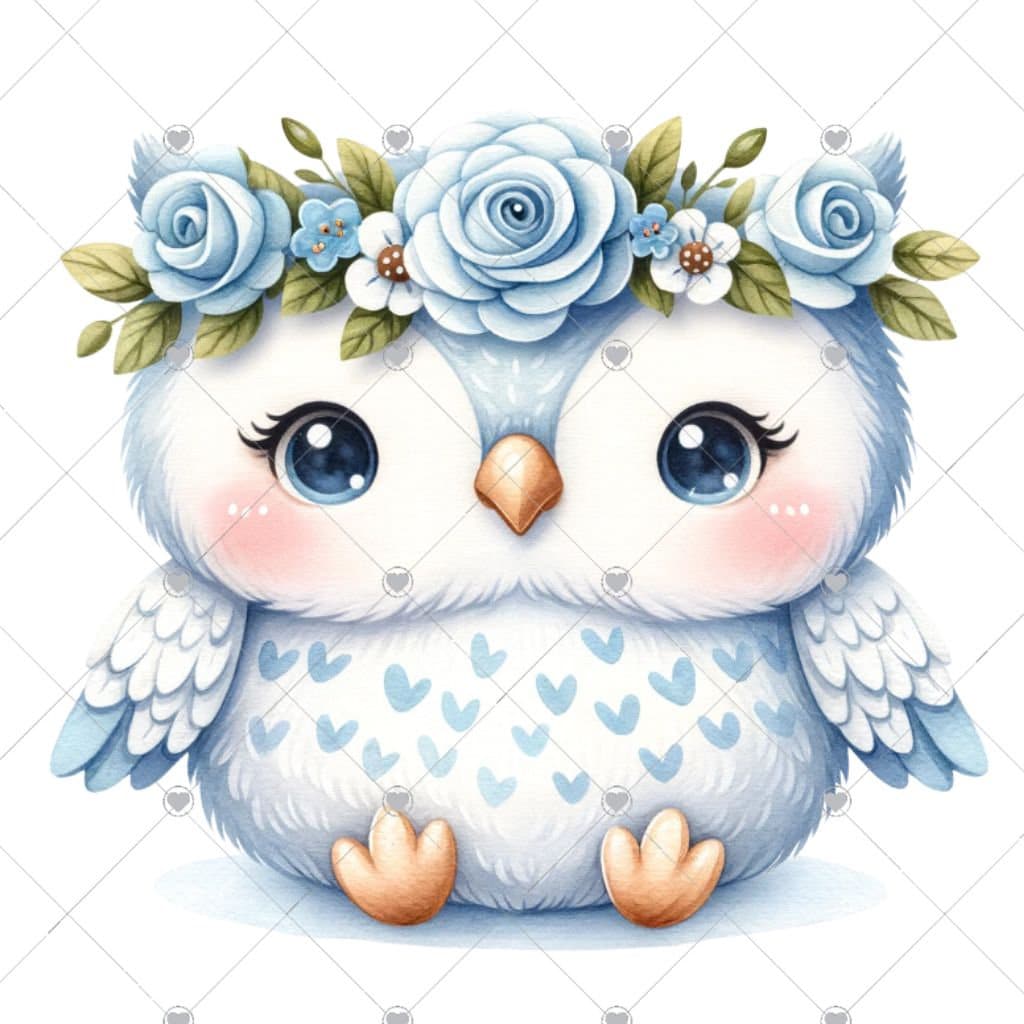 Cute Owl Clipart, Baby Owl Clipart, Owl Clipart, Baby Shower, Clipart ...