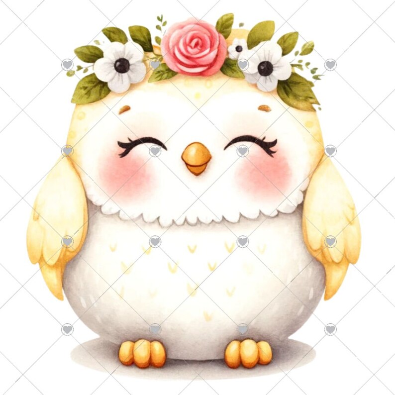Cute Owl Clipart, Baby Owl Clipart, Owl Clipart, Baby Shower, Clipart ...