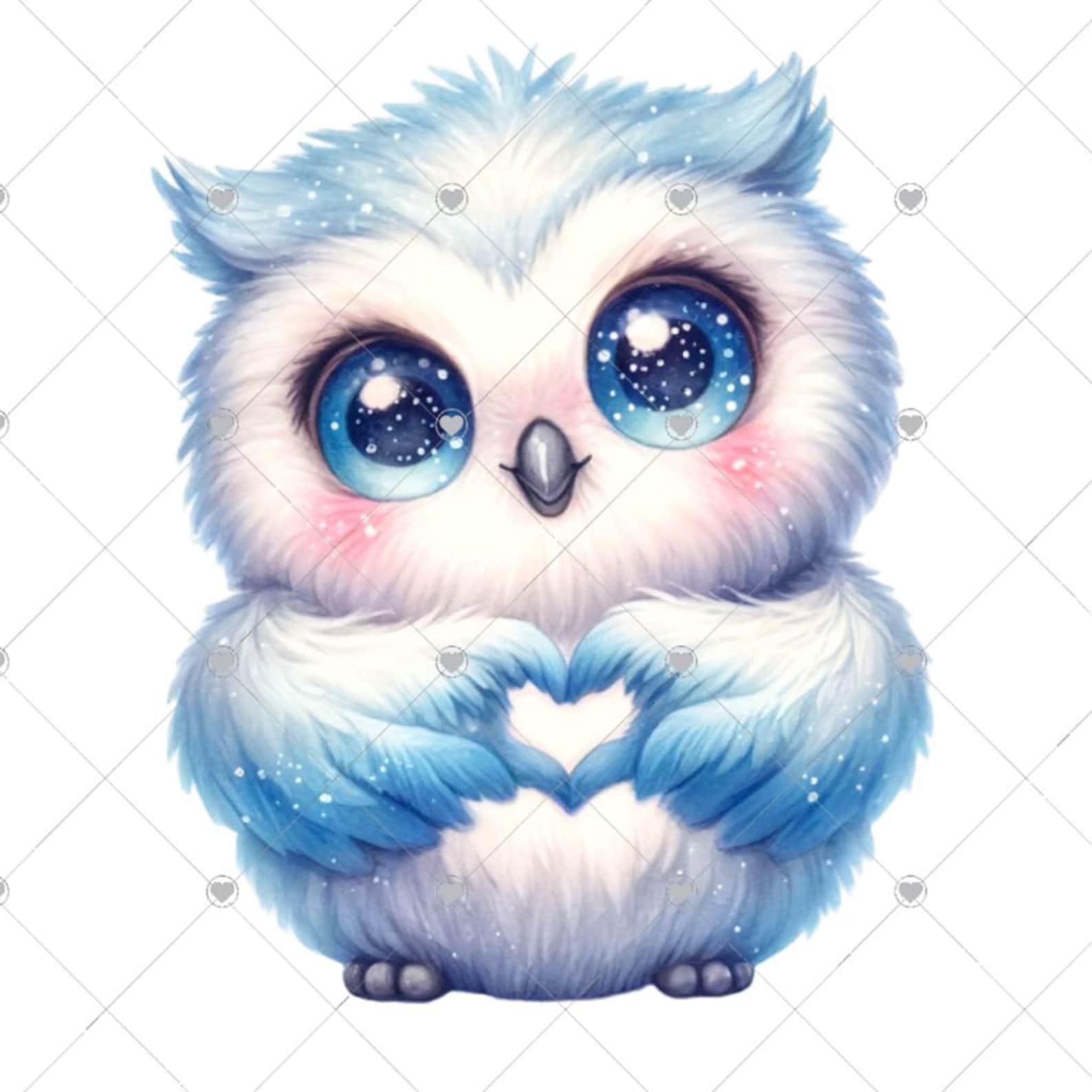 Cute Owl Clipart, Baby Owl Clipart, Owl Clipart, Baby Shower, Clipart ...