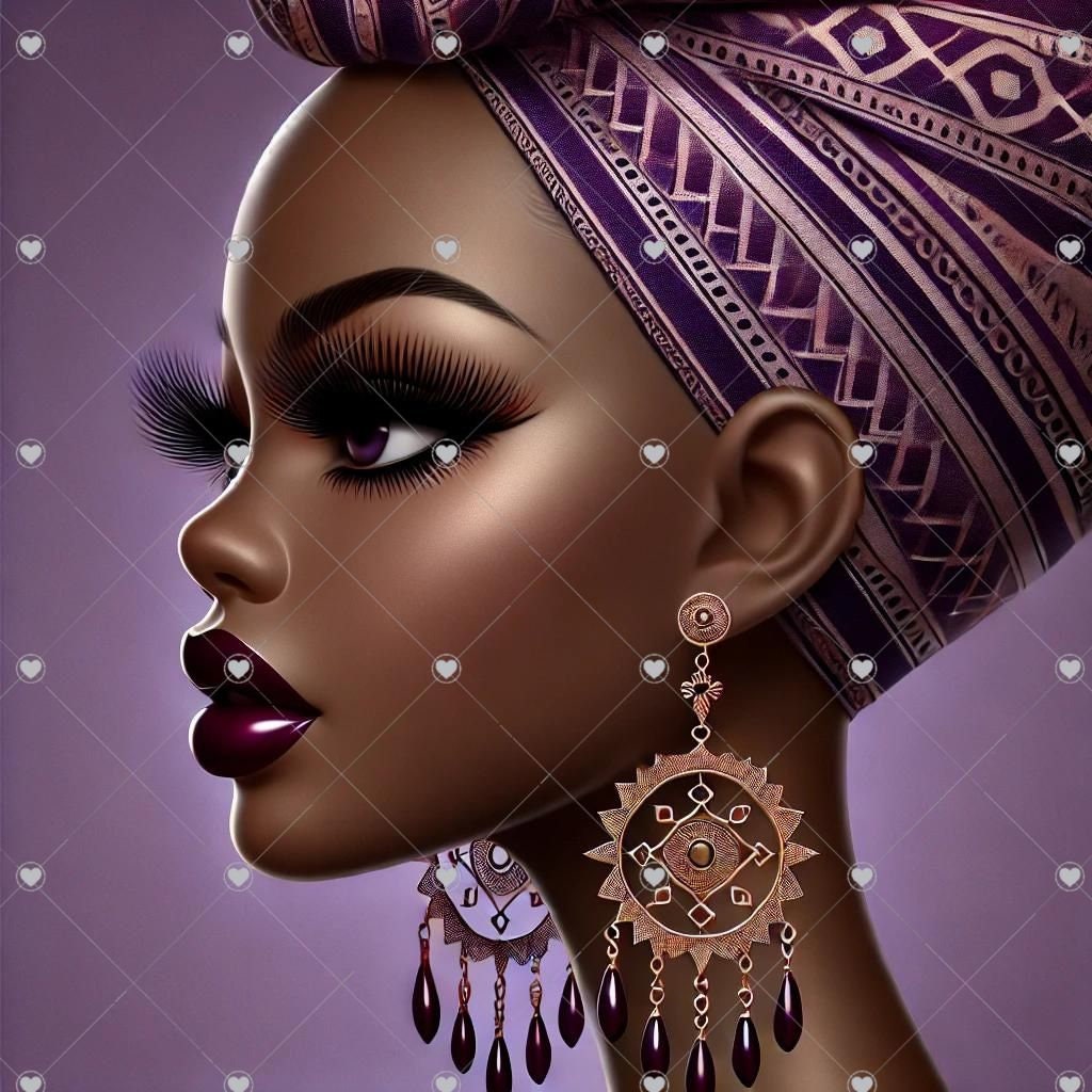 African American Women Clipart, Clipart Bundle, Black Girl Magic ...