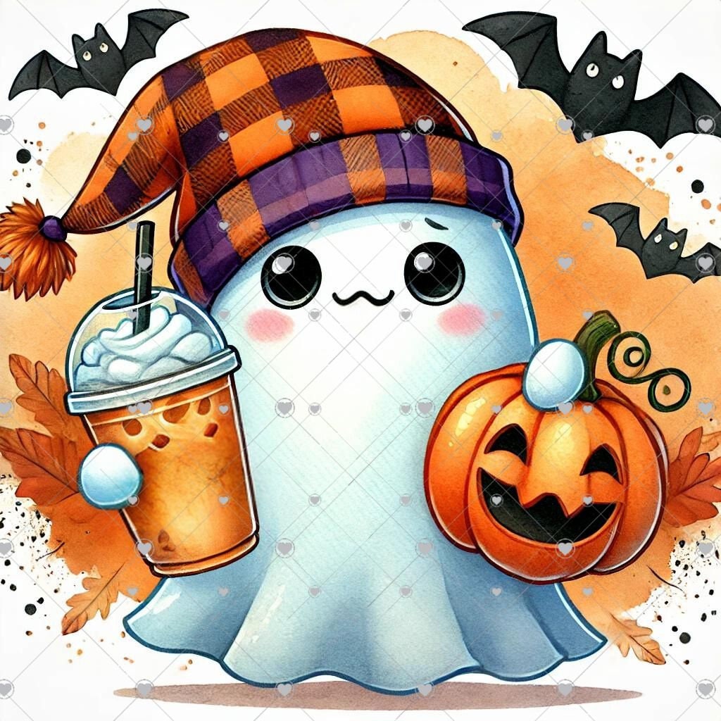 Halloween Clipart, Autumn Clipart, Fall Clipart, Digital Art, Digital ...