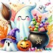 Halloween Clipart, Autumn Clipart, Fall Clipart, Digital Art, Digital ...