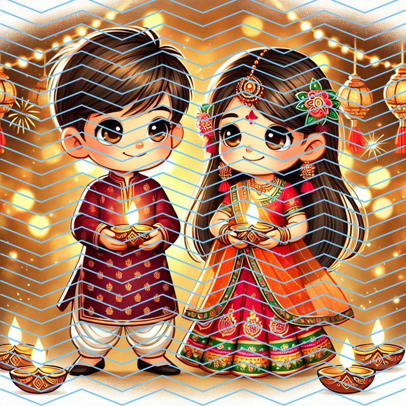 Diwali Clip Art, Clipart Bundle, Sublimation Graphics, Scrapbooking ...