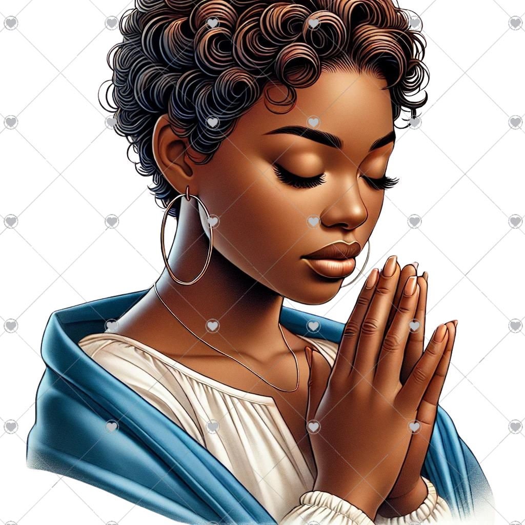 Church Ladies Clipart, Clipart Bundle, Digital Download, African ...