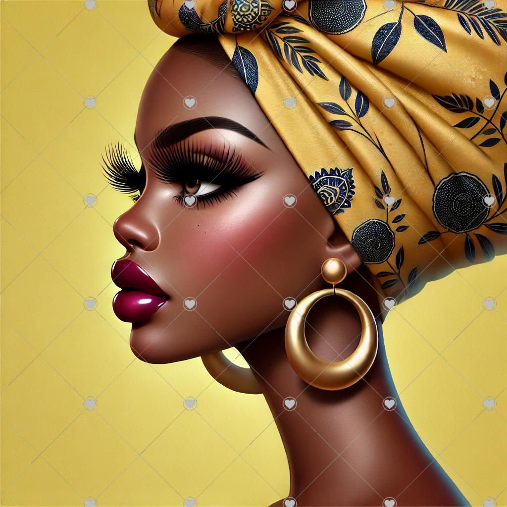 African American Women Clipart, Clipart Bundle, Black Girl Magic ...