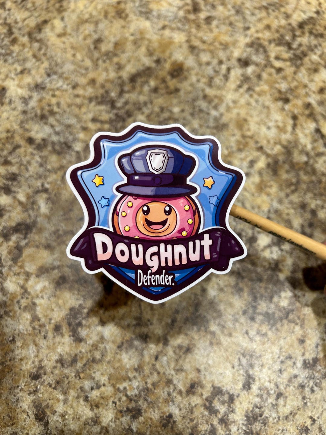 Doughnut Defender, Police Sticker, First Responder Sticker, Funny ...