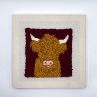 Mini Highland Cow Head Knitting Kit - Etsy Canada