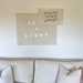 Praise God... Canvas as Banner | Mini Banner | Canvas Sign for Home ...