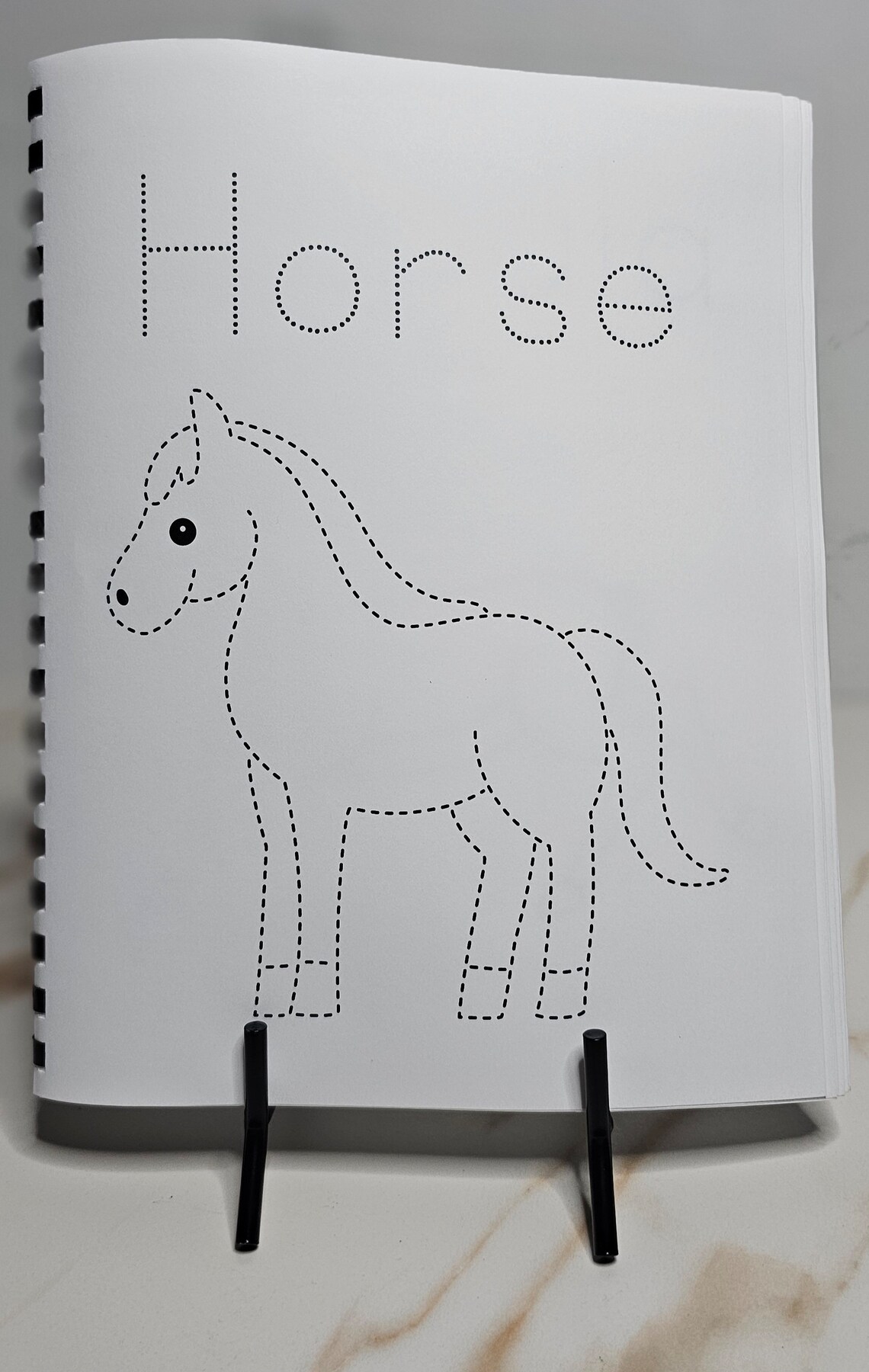 Custom Name Kids Animal Tracing Book - Etsy