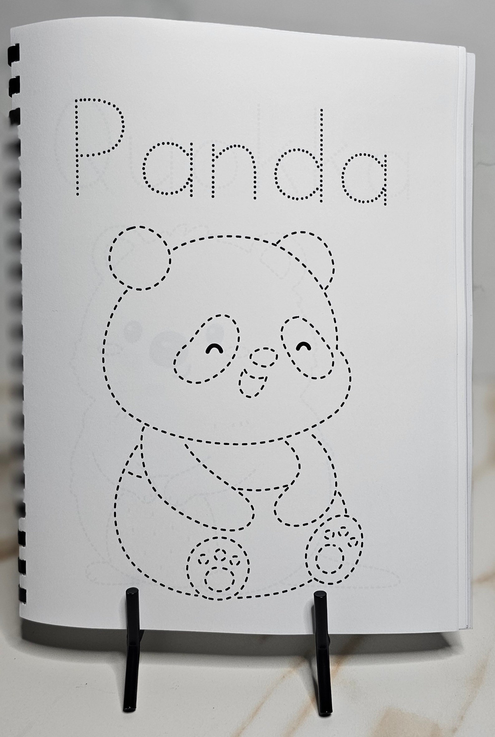 Custom Name Kids Animal Tracing Book - Etsy
