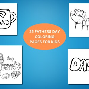 Fathers Day Coloring Pages - Fathers Day Coloring Book - Fathers Day ...