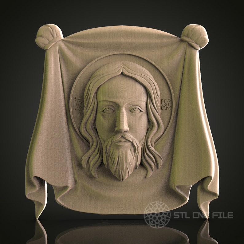 Detailed Jesus Christ 3D STL Model for CNC Router and 3D Printer ...