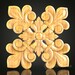 Floral Symmetrical Medallion STL Model for CNC Router, Compatible With ...