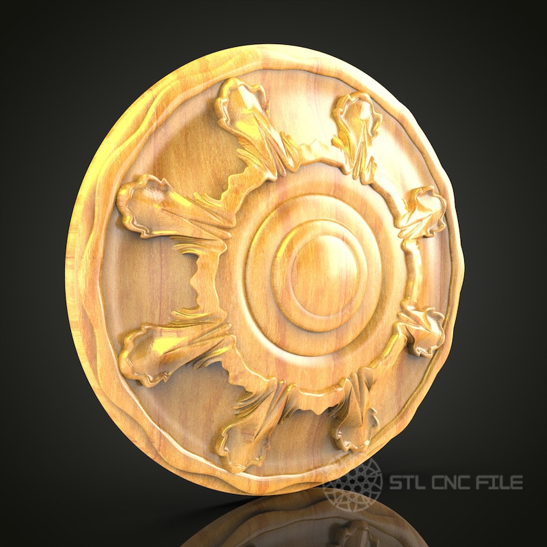 Elegant Laurel Wreath STL Model, CNC Router Engraver File, Artcam ...