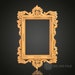 Ornate Rectangular Frame STL Model: CNC Router Engraver, Wood Art - Etsy