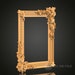 Ornate Floral Rectangular Frame Design STL Model for CNC Router ...