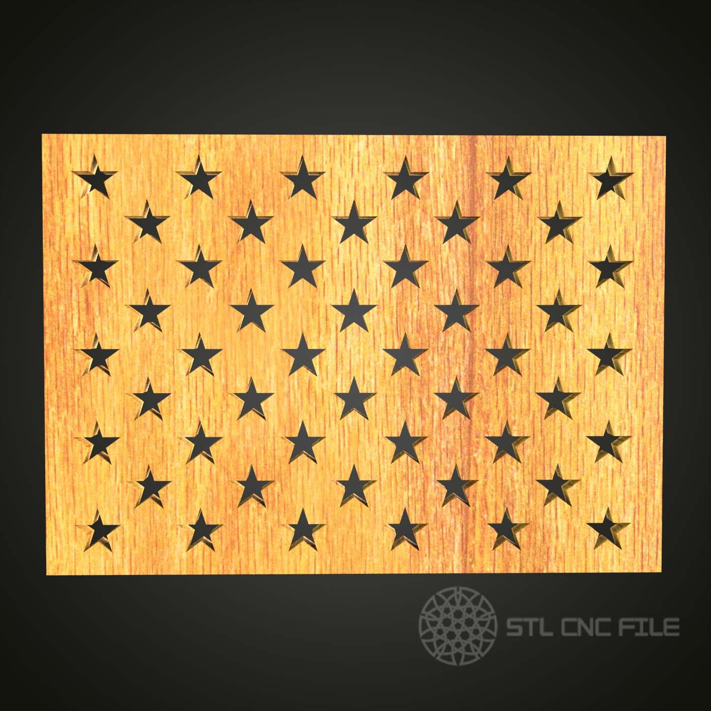 USA Block Letters 3D Model - STL for CNC Router Engraver, Artcam ...