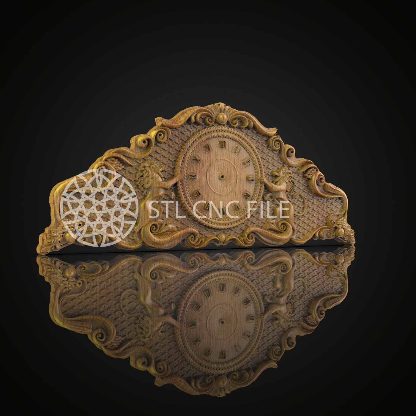 Sacred Geometry 3D STL Panel - CNC Engraving File, Wood Art, Wall Decor ...