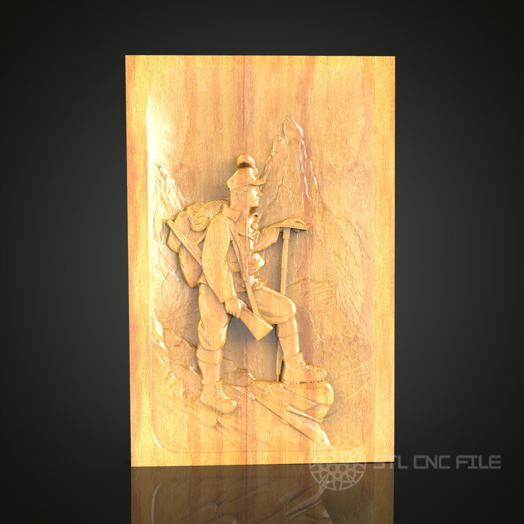 Medieval Knight Relief STL Model: CNC Router Carving (artcam, Aspire ...