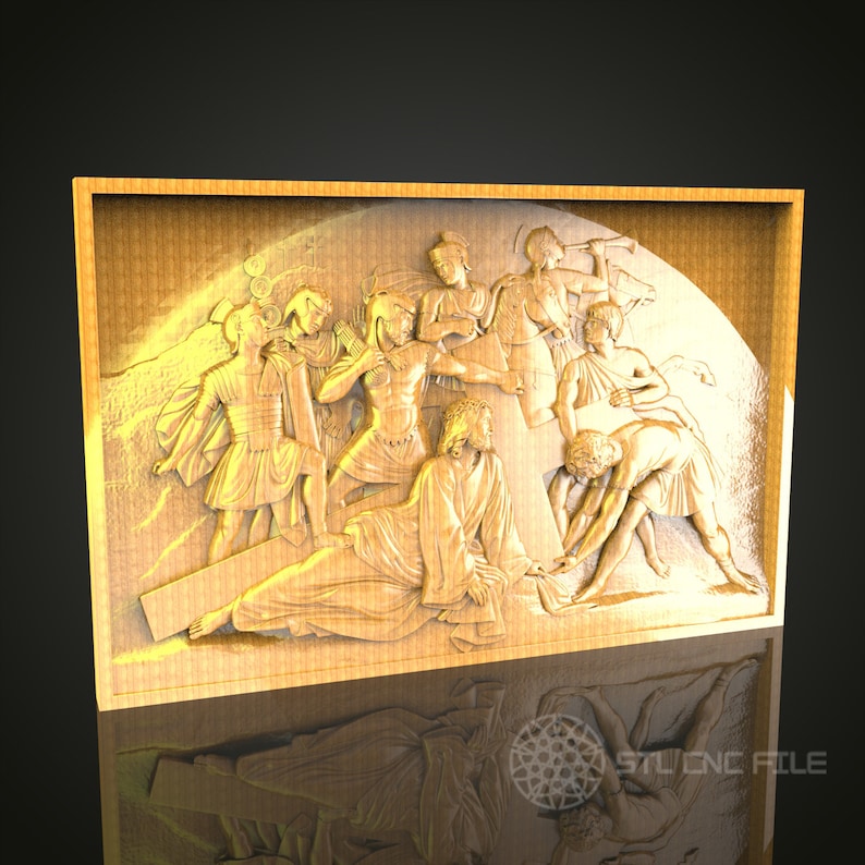 Ancient Greek Drama 3D STL Model CNC Router File for Classical Theater ...