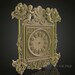 Ornate Angel Clock Wall Decor - STL Model for CNC Router, 3D Printer ...