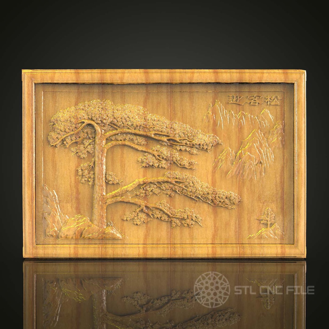 Bonsai Tree STL Model: Zen Garden CNC Router File (digital Download) - Etsy