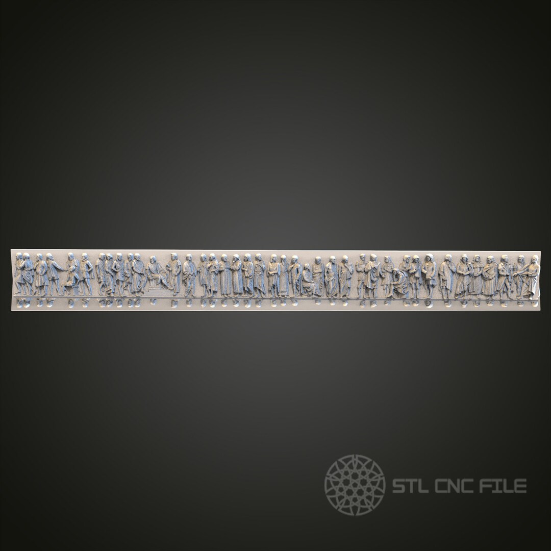 Medieval Procession STL Model for CNC Router, Artcam, Aspire ...