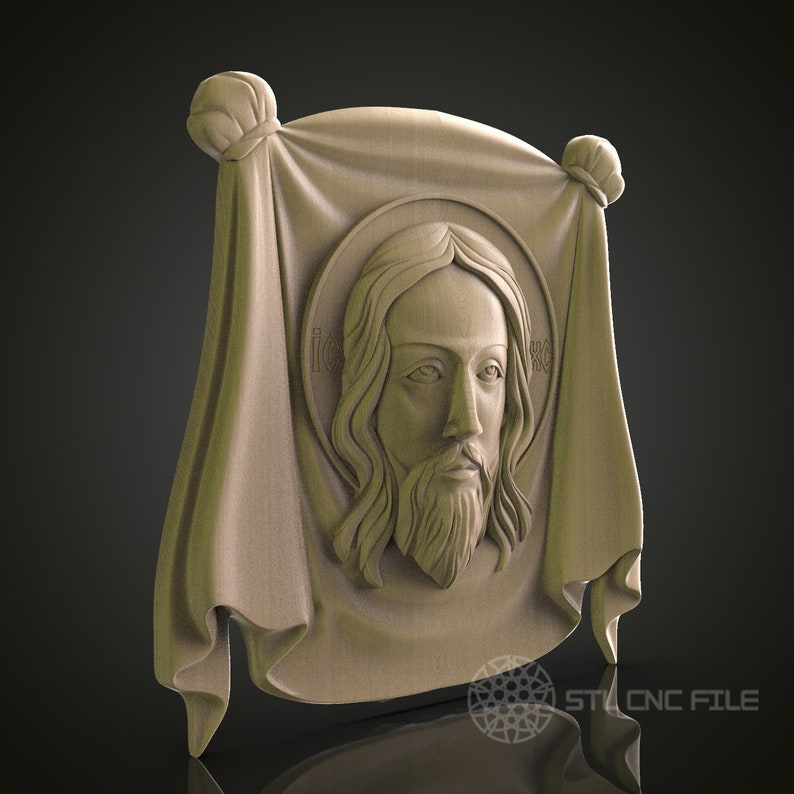 Detailed Jesus Christ 3D STL Model for CNC Router and 3D Printer ...