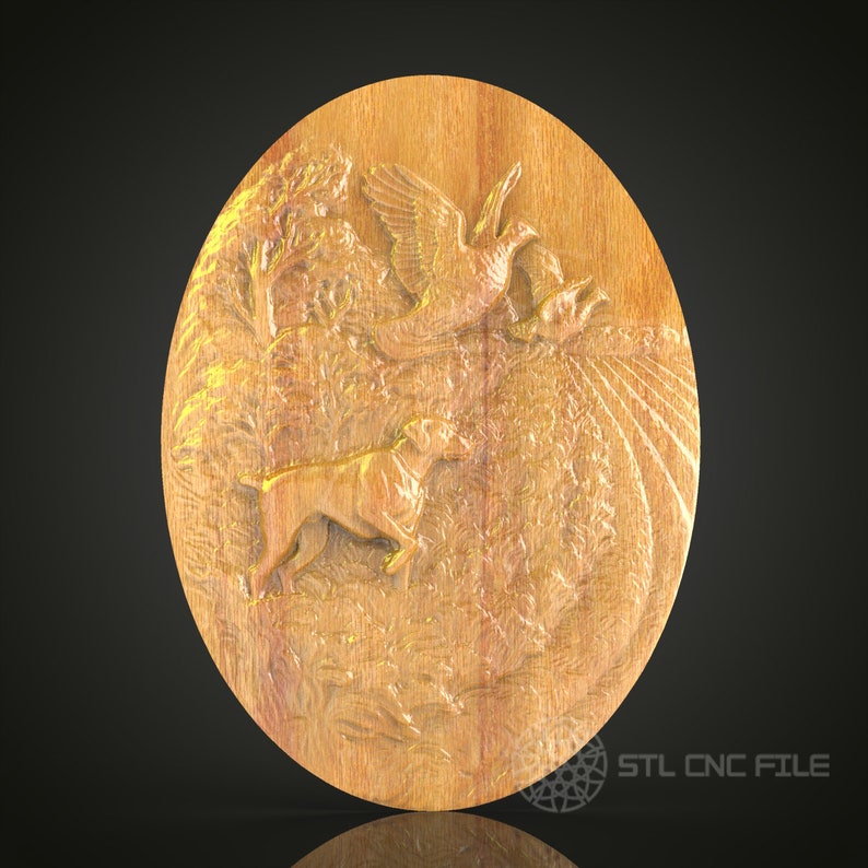 Flight of Birds Relief STL Model for CNC Routers - Artcam, Aspire Files ...