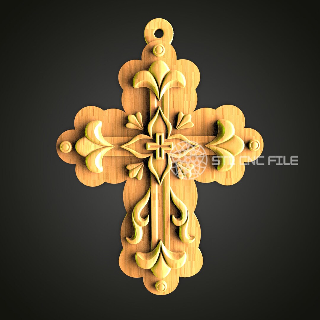 Floral Bloom CNC STL File - 3D Printable Art for Home Decor, Artcam ...