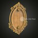 Baroque CNC Frame STL File: Ornate Wood Art, Wall Decor - Etsy