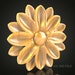 Radiant Daisy Flower STL Model: CNC Router Engraver File - Etsy