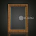 Elegant Decorative 3D Frame STL Model for CNC Router Engraver - Artcam ...
