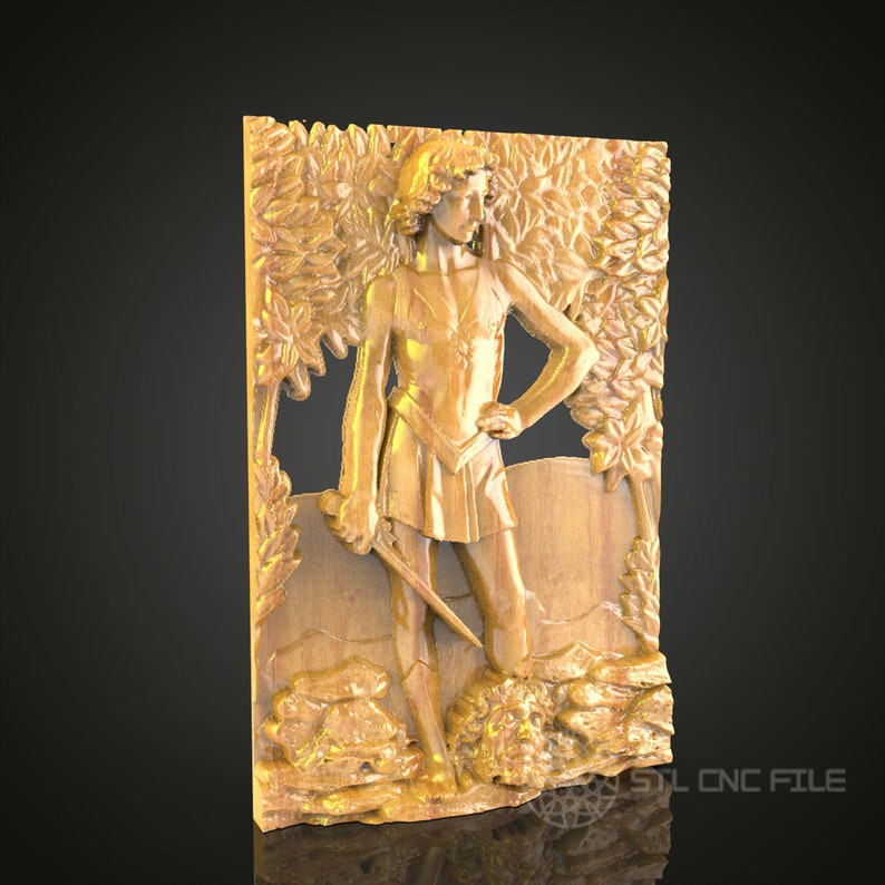 Artemis Greek Goddess 3D Relief Model for CNC – Mythological Art, Wood ...