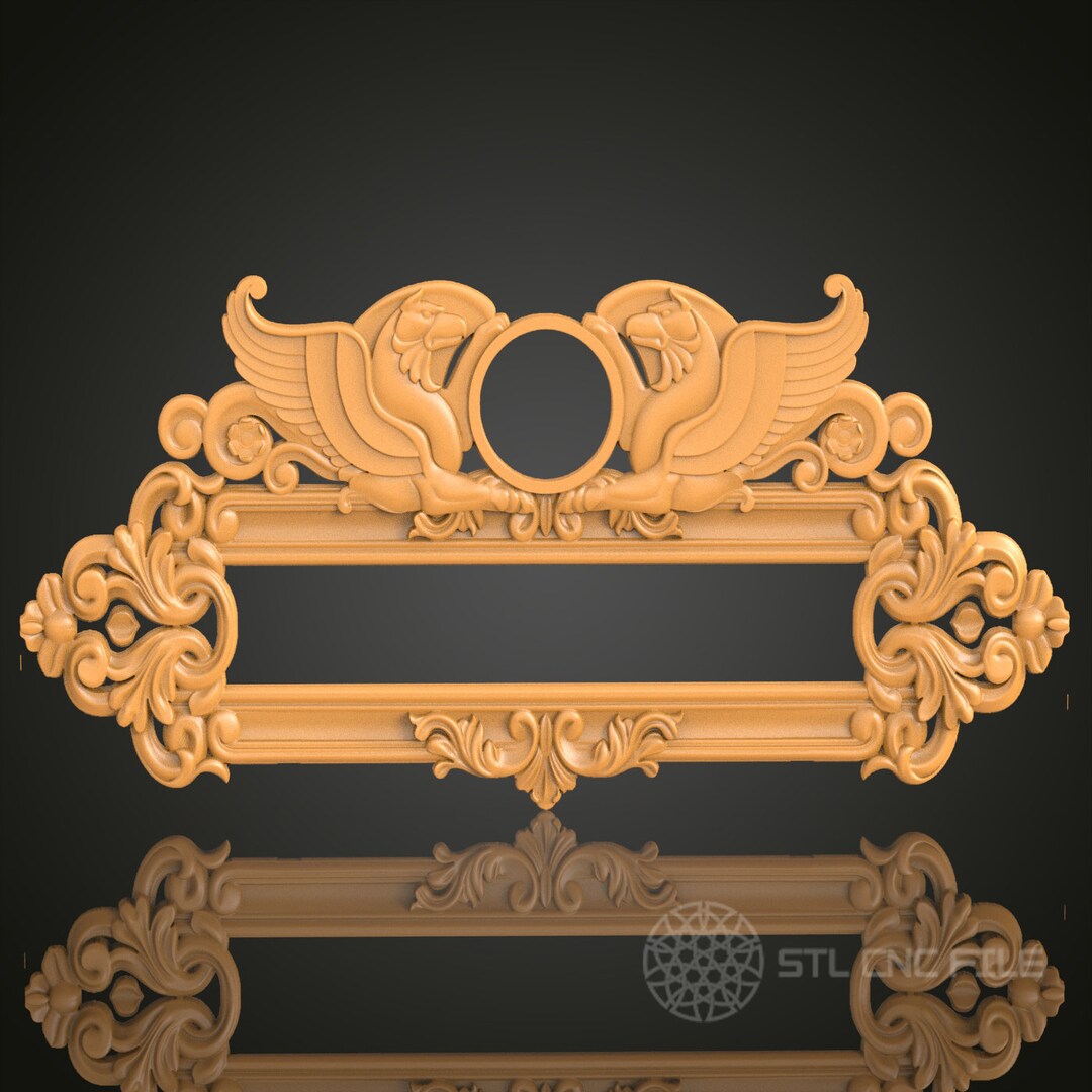STL Model for CNC Router Engraver | Artcam, Aspire, Cnc Files | Wood 3D ...