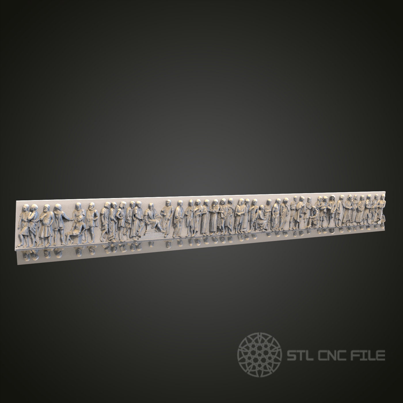 Medieval Procession STL Model for CNC Router, Artcam, Aspire ...