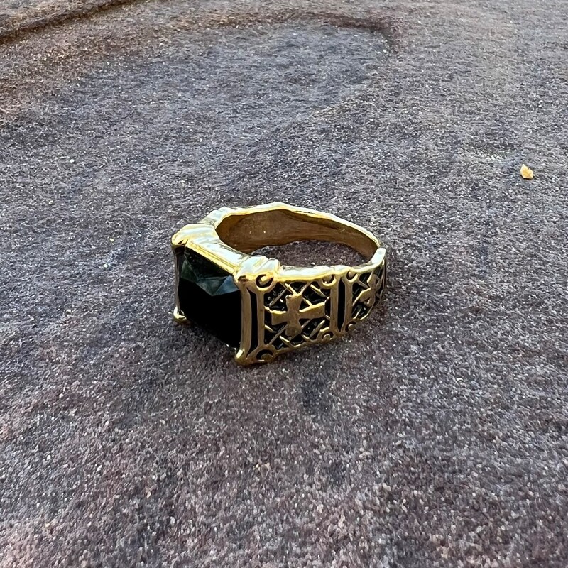 Heavy Stone Rings - Etsy