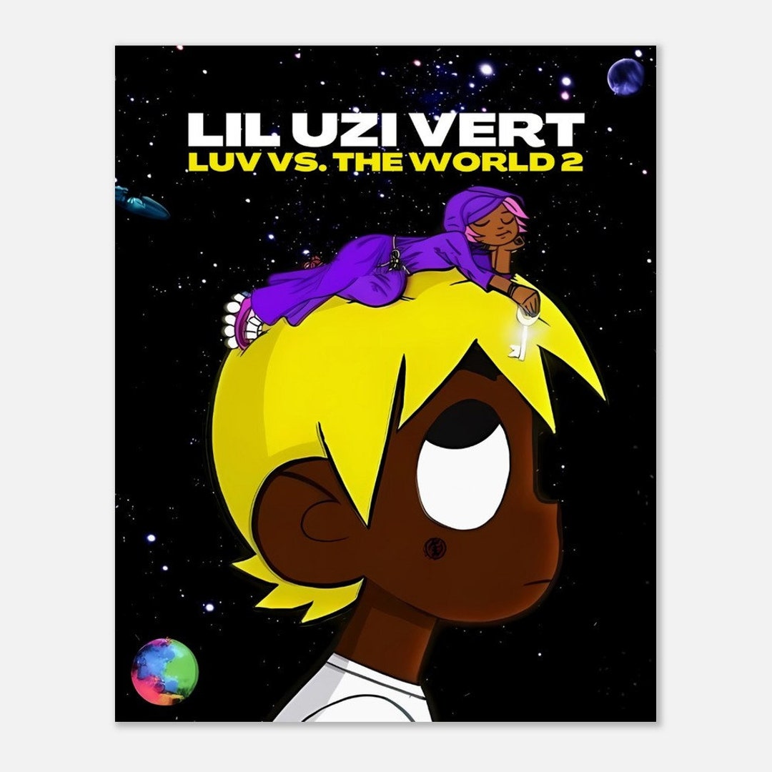 Lil Uzi Vert - Luv VS. the World 2 Poster - Etsy