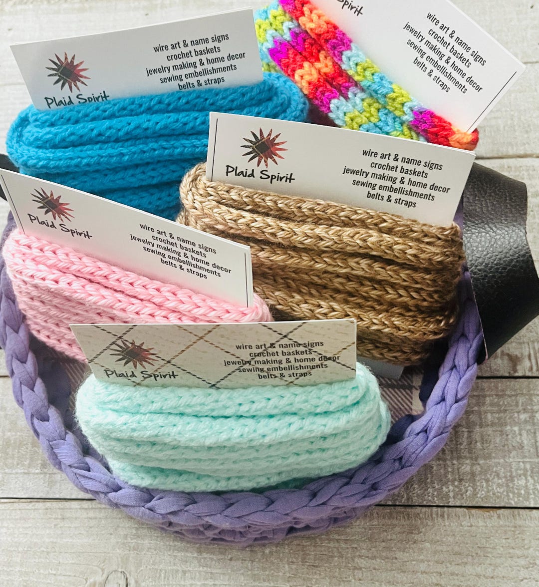 Acrylic Knit I-cord by the Yard: Tricotin Yarn for Wire Art, Name Signs ...