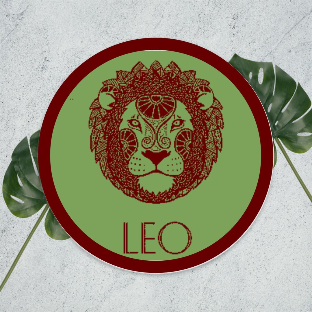 Leo Zodiac Sign Embroidered Patches - Etsy