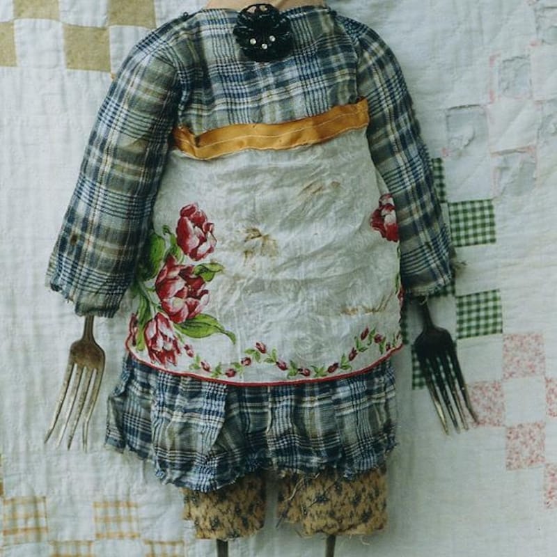 Primitive Cloth Doll - Etsy