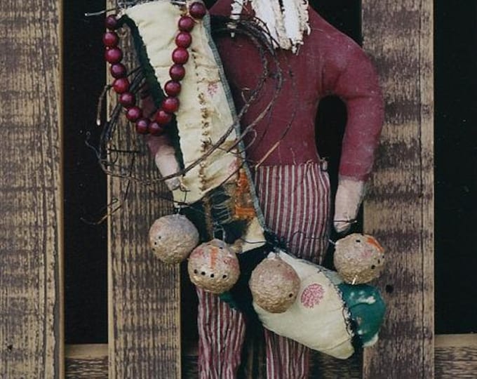 St. Nick Stump Doll E Pattern - Etsy